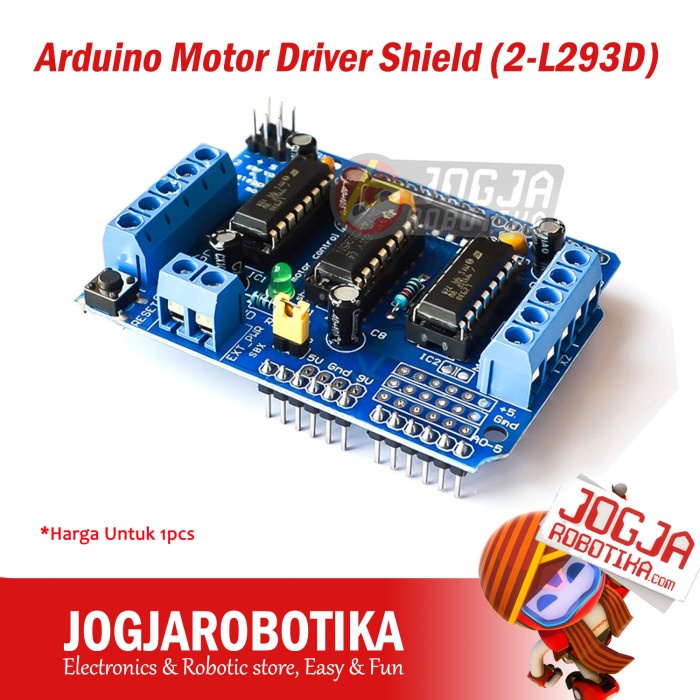 Jual Arduino Motor Driver Shield (2-L293D) | Shopee Indonesia