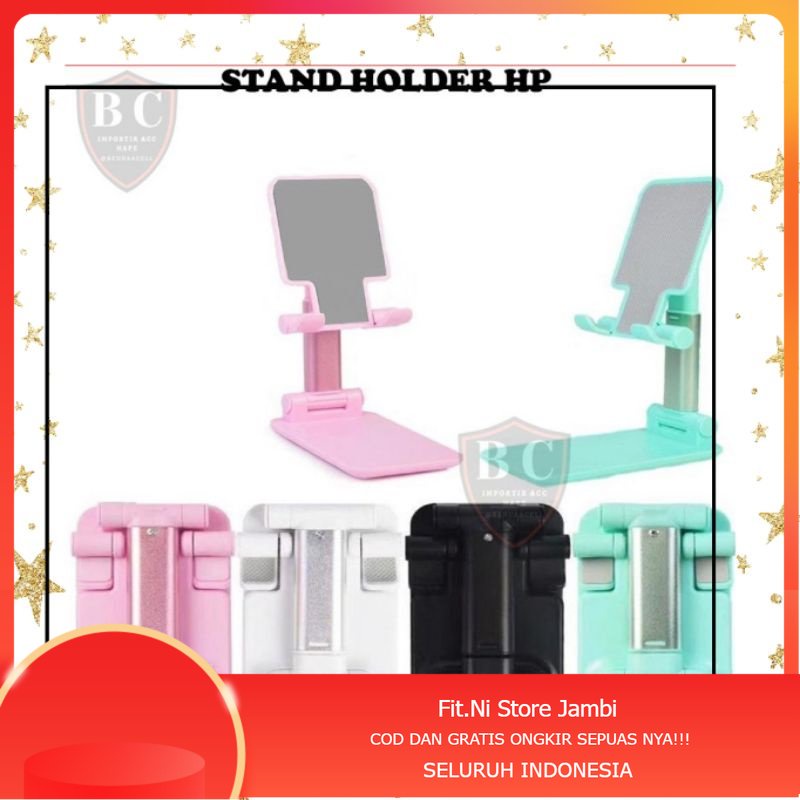 Jual STAND HOLDER HP - HOLDER STAND HP - FOLDING DESKTOP PHONE STAND ...
