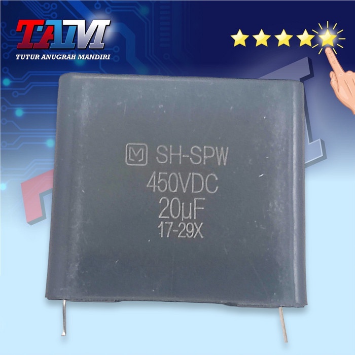 Jual Kapasitor Daikin 20uF 450V / DV450V, HFC-MPS 20UF DC 450 volt ...