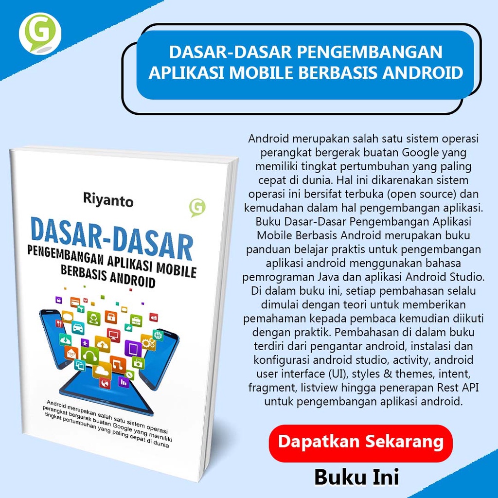 Jual Buku Dasar-Dasar Pengembangan Aplikasi Mobile Berbasis Android ...