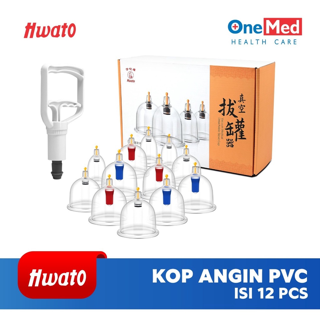 Jual Kop Angin / Bekam Hwato PVC Isi 12 OS | Shopee Indonesia