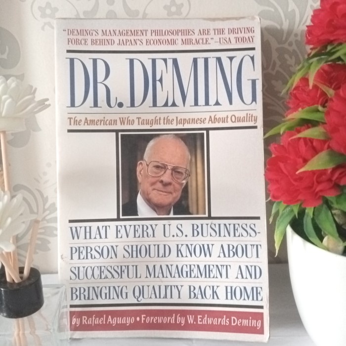 Jual ORIGINAL DR. DEMING,THE AMERICAN WHO TAUGHT THE JAPANESE ABOUT QUALITY | Shopee Indonesia