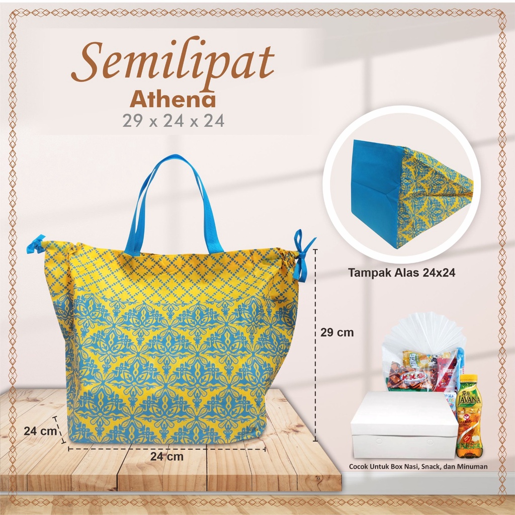 Jual Tas Bingkisan Hajatan Tas Hajatan 24X24 Tas Nasi Kotak Tas Berkat ...