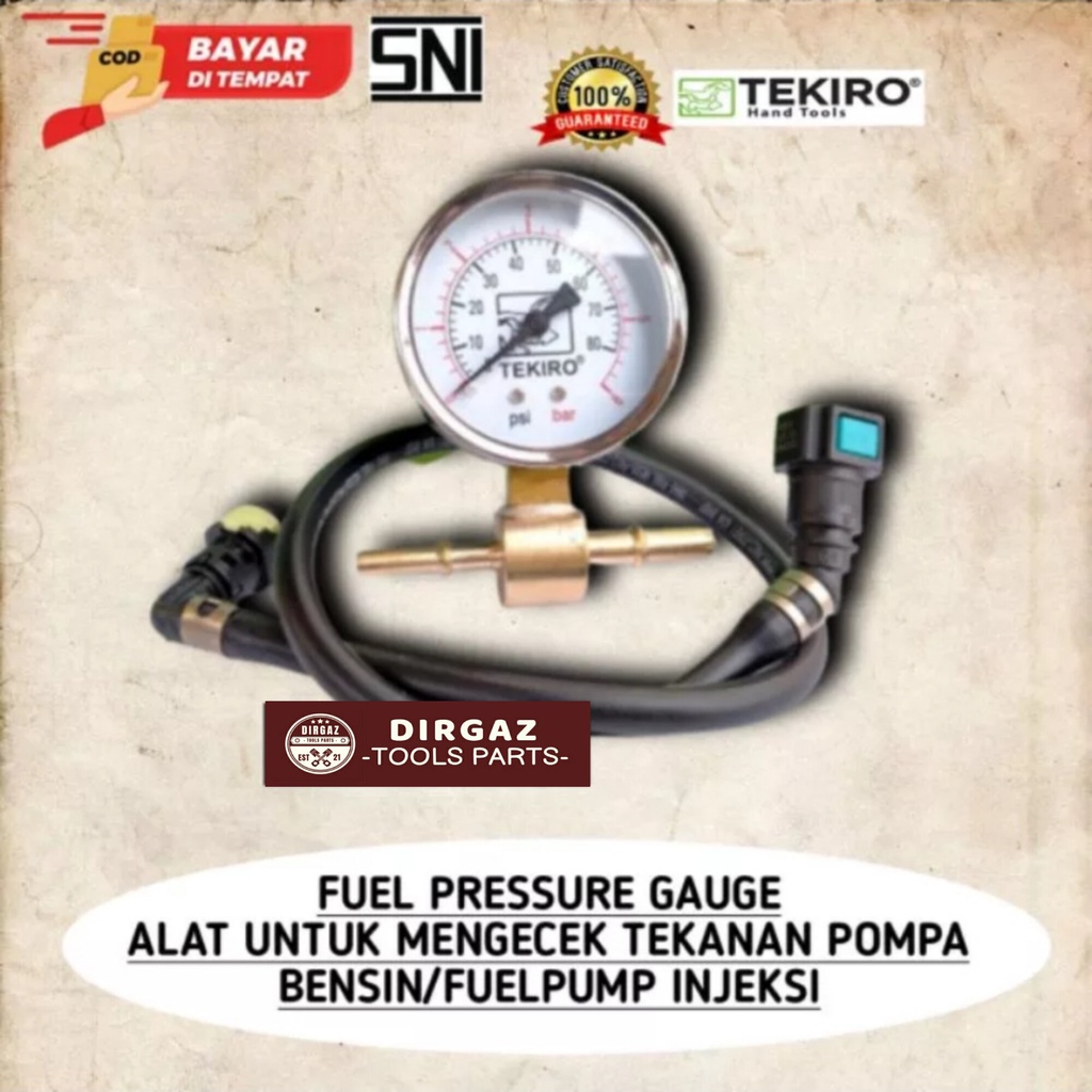 Jual Tester fuel pump Alat ukur tekanan bahan bakar motor injeksi Alat ...