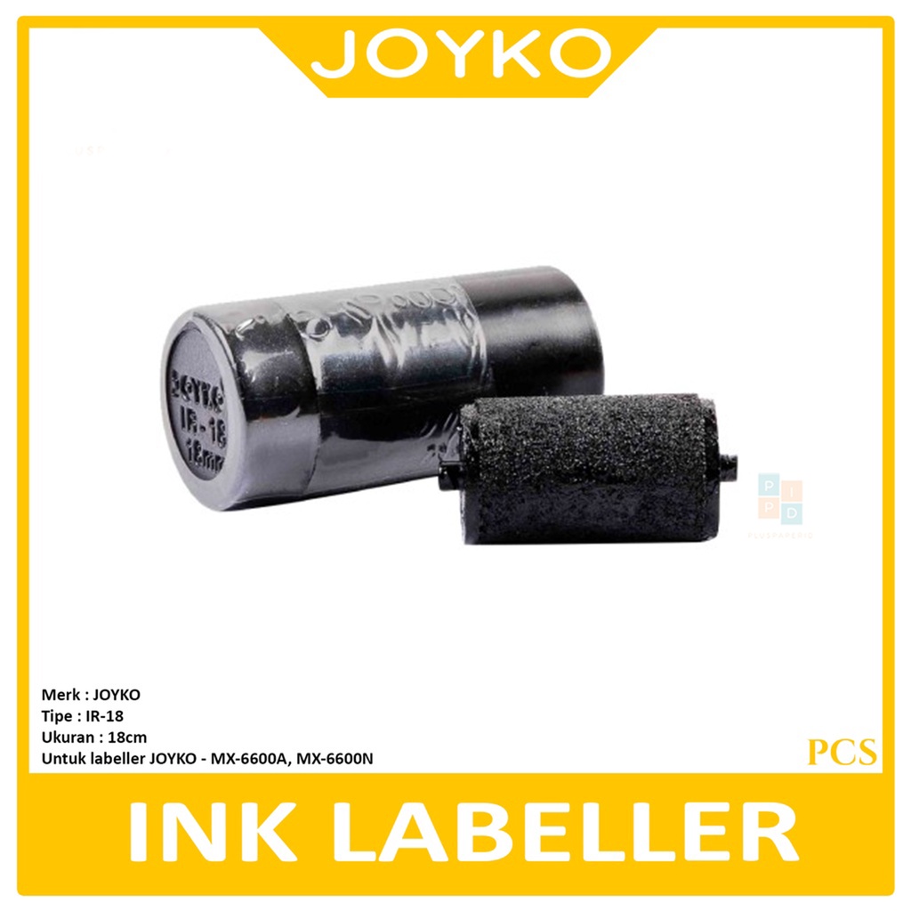 Jual JOYKO - Tinta Labeller 2 Line Labeller MX-6600-18MM - Pcs | Shopee ...