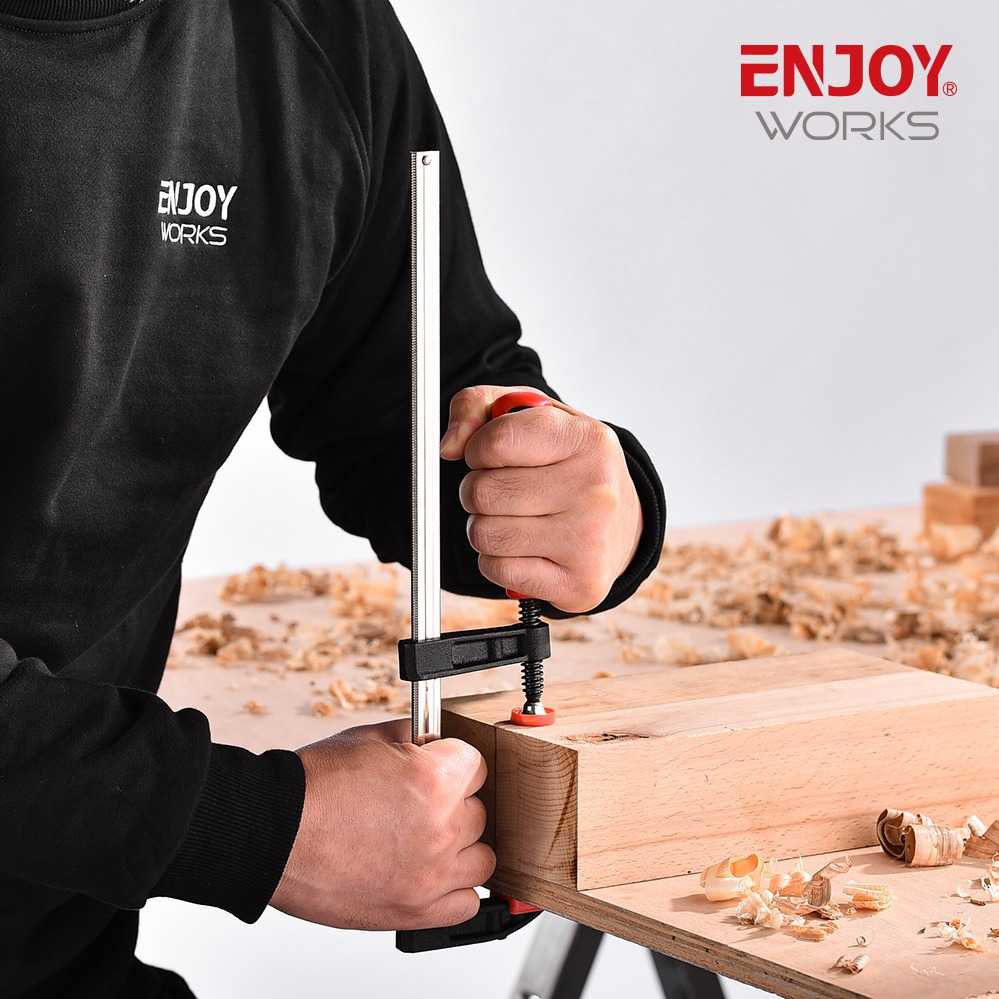 Jual BABYBOZ - Klem Jepit F Clamp Papan Kayu Heavy Duty Woodworking ...