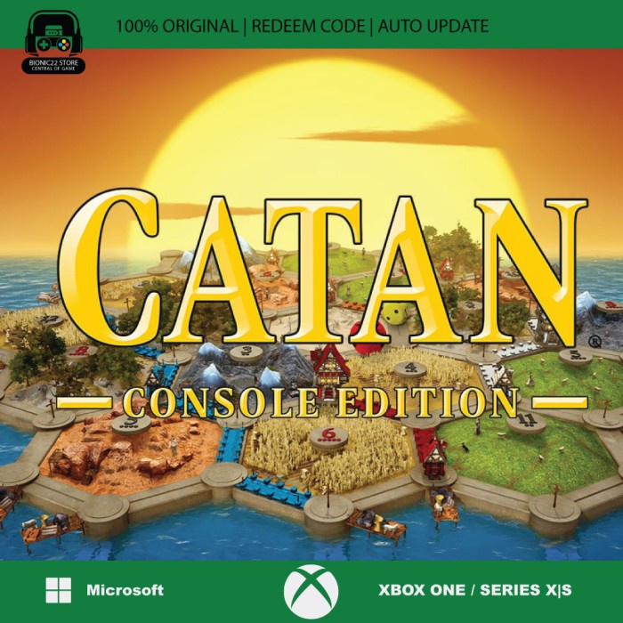 Jual catan console edition Xbox One Series X|S Original Redeem Code ...
