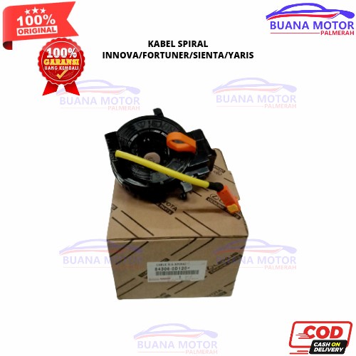Jual Kabel Spiral Innova/Fortuner/Sienta/Yaris Original 84306-0D120 ...