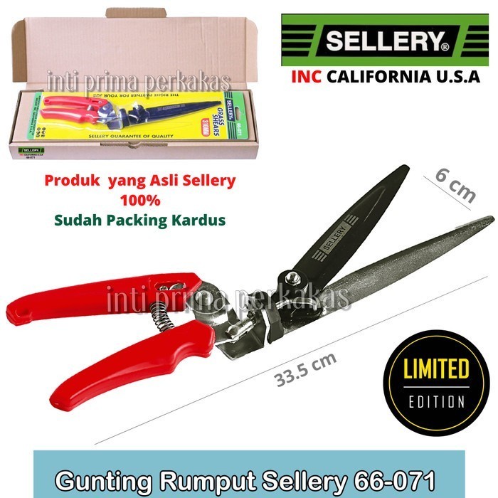 Jual Gunting Rumput 3 Posisi Sellery INC California U.S.A | Shopee ...