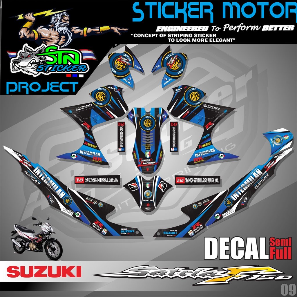 Jual Stiker Decal Full Body SATRIA OLD / SATRIA BARONG - Sticker Decal ...