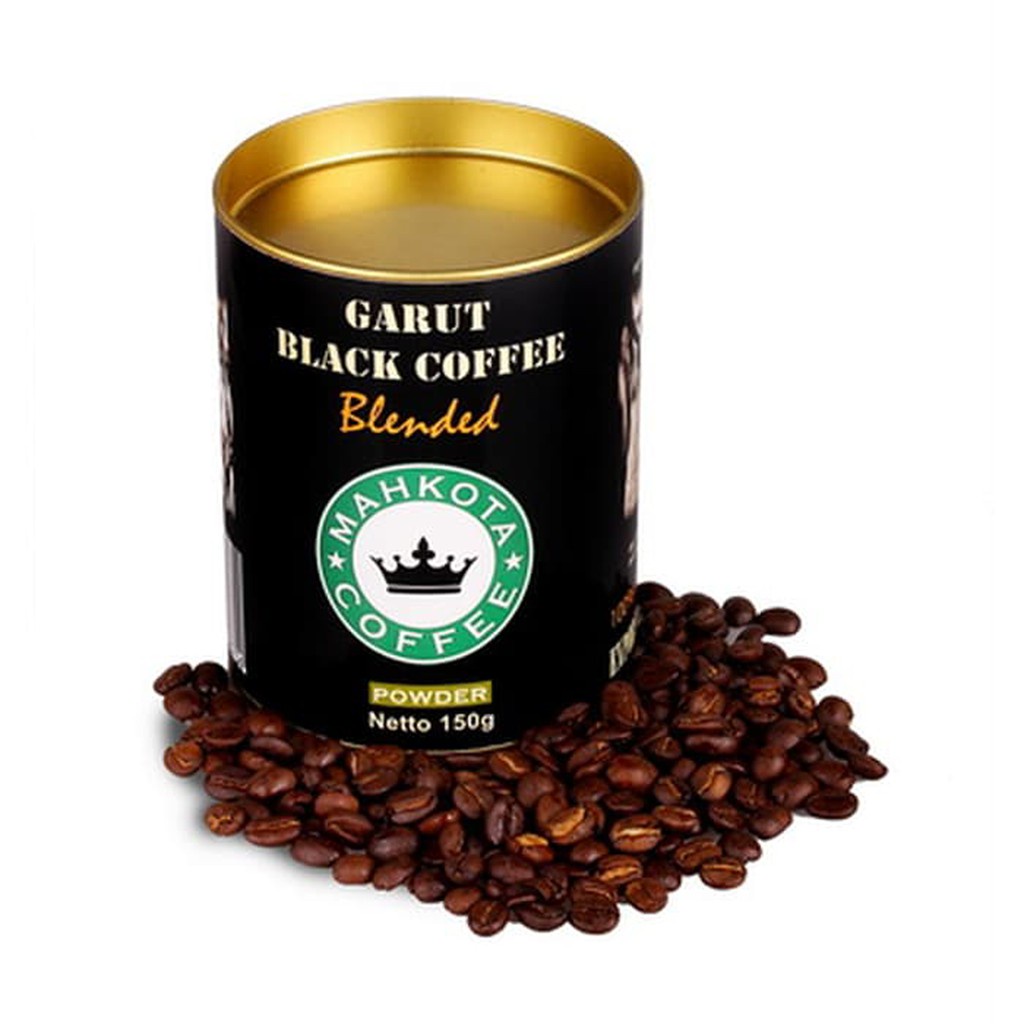 Jual Mahkota Coffee Garut Kaleng Black Coffee Blended | Shopee Indonesia