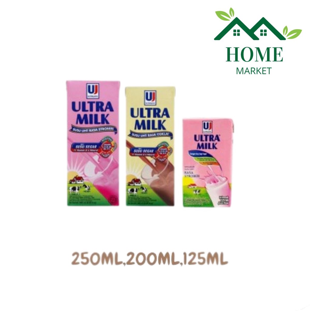 Jual Ultra UHT Milk 125ml,200ml,250ml | Shopee Indonesia