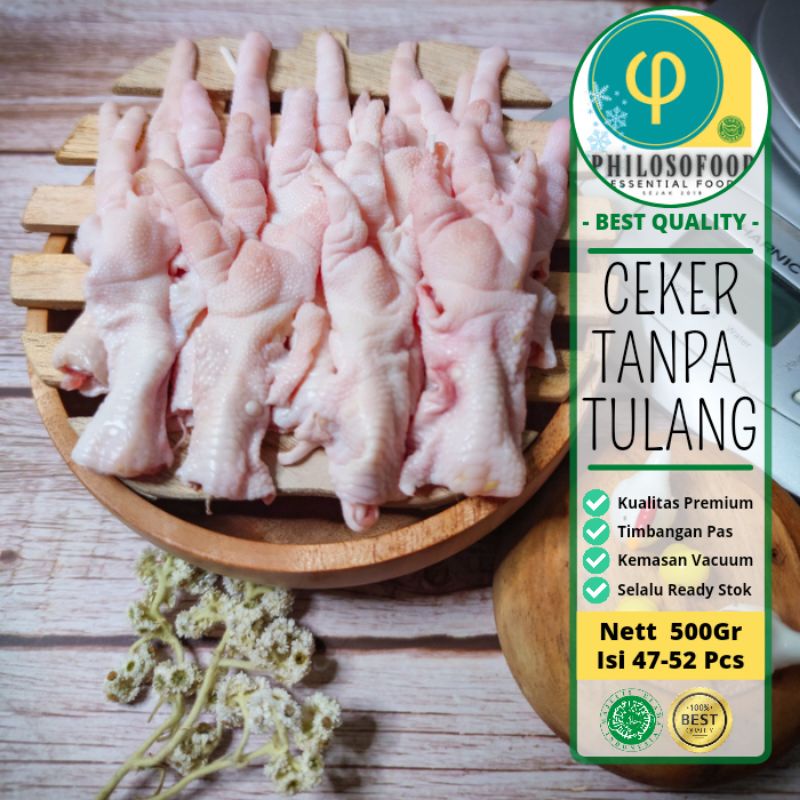 Jual Maeun Dakbal Ceker Tanpa Tulang 500 Gr | Ceker Ayam Tanpa Tulang ...