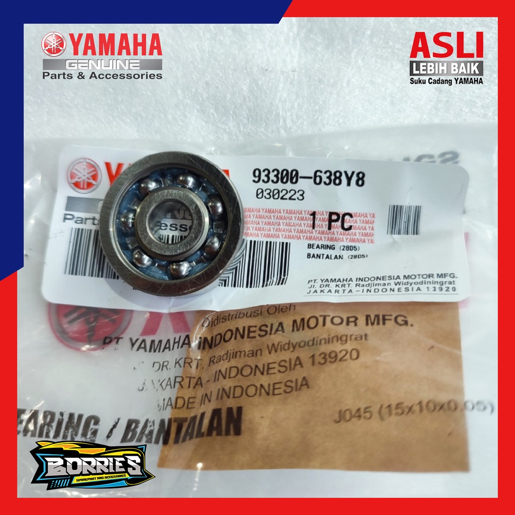 Jual bearing laher 6382 blok bak cvt nouvo mio lama sporty smile soul ...