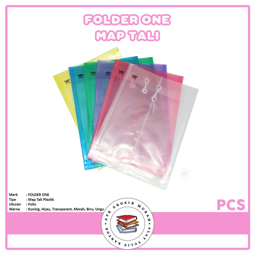 Jual FOLDER ONE - Map Tali Ukuran Folio - File Folder - Pcs | Shopee ...
