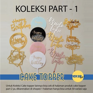 Jual topper happy birthday Harga Terbaik & Termurah Maret 2026 | Shopee ...
