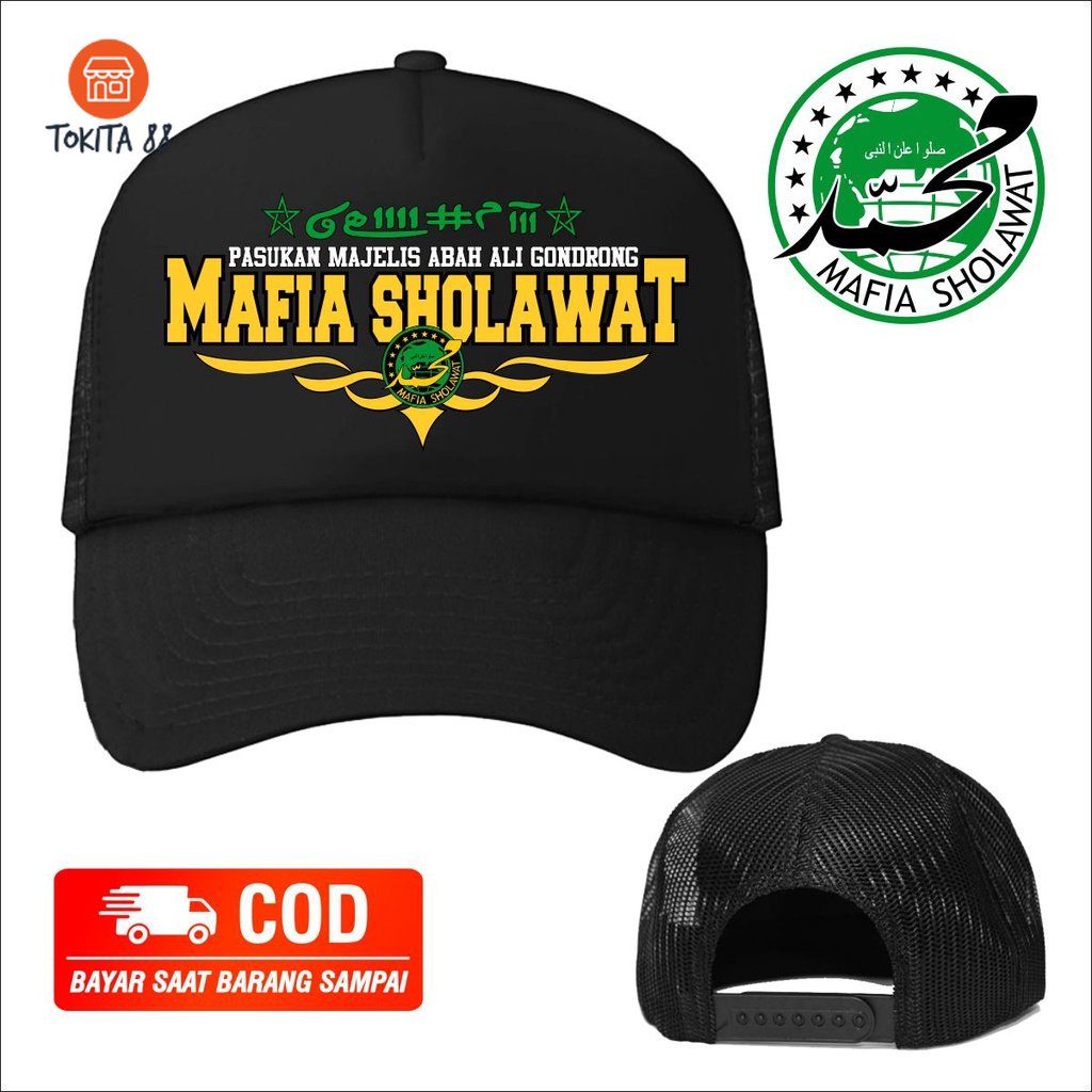 Jual Topi Mafia Sholawat - Topi Trucker Original - Topi Distro Bandung ...