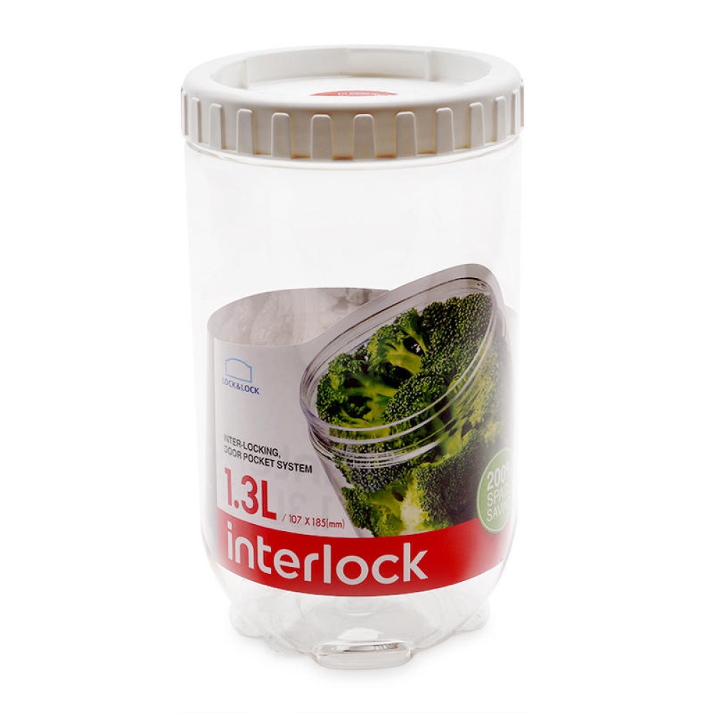 Jual LocknLock Food Container / Food Storage Interlock Toples 1.3L ...