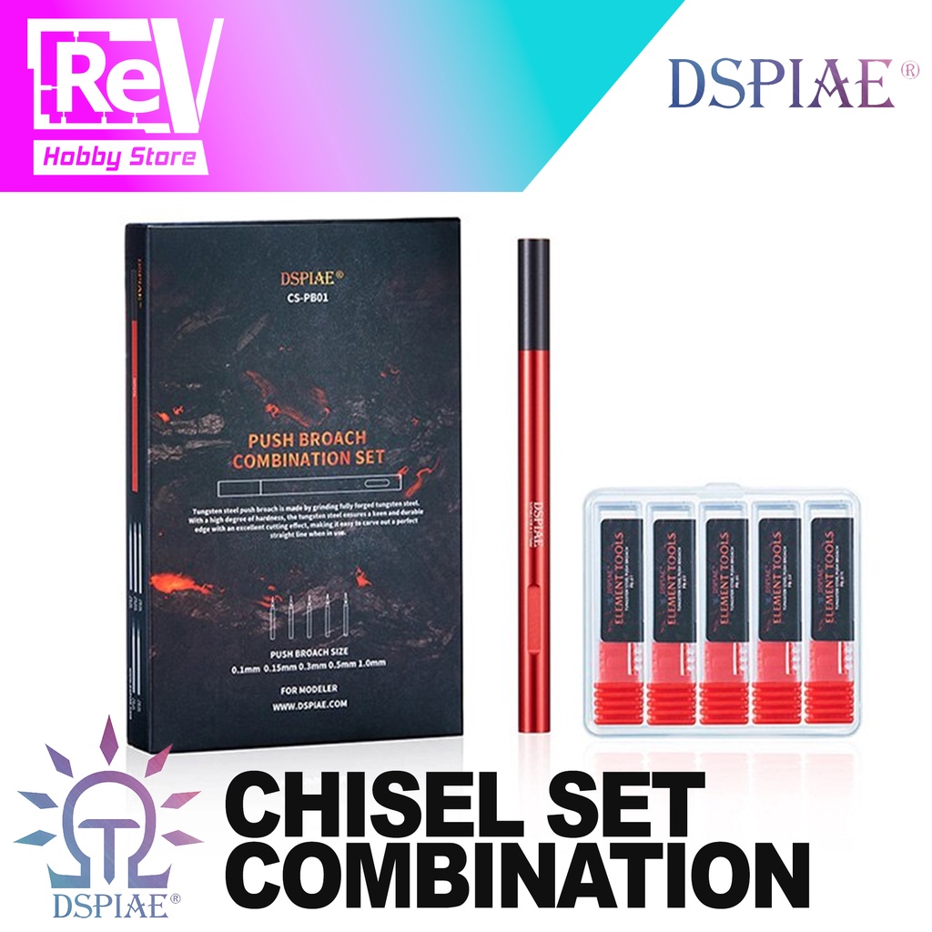 Jual DSPIAE CHISEL PUSH BROACH SET CS-PB01 | Shopee Indonesia