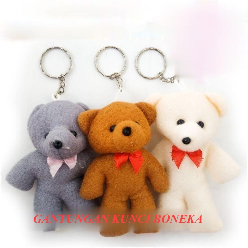 Jual Gantungan Boneka Gantungan Kunci Gantungan Tas Gantungan Lucu Murah Gantungan Mini Beruang 