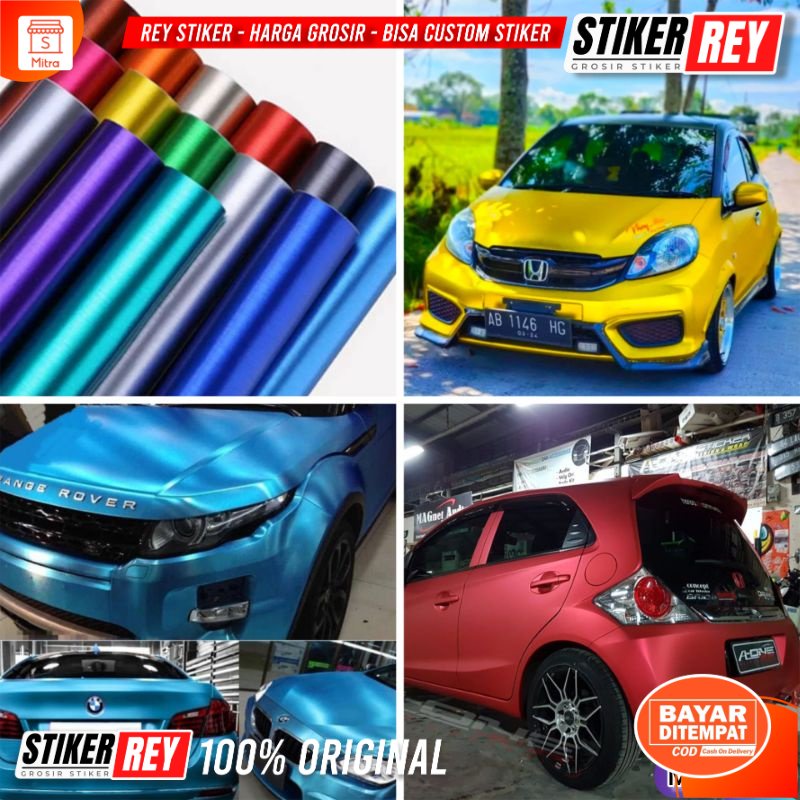 Jual Stiker Dop Scotlet Sticker Mobil Motor Bahan Lentur Tebal Gampang ...