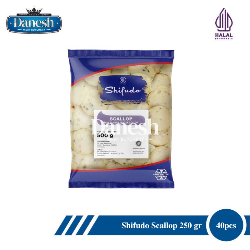 Jual Shifudo Scallop 500gr Makanan Beku Frozen Food Halal | Shopee ...