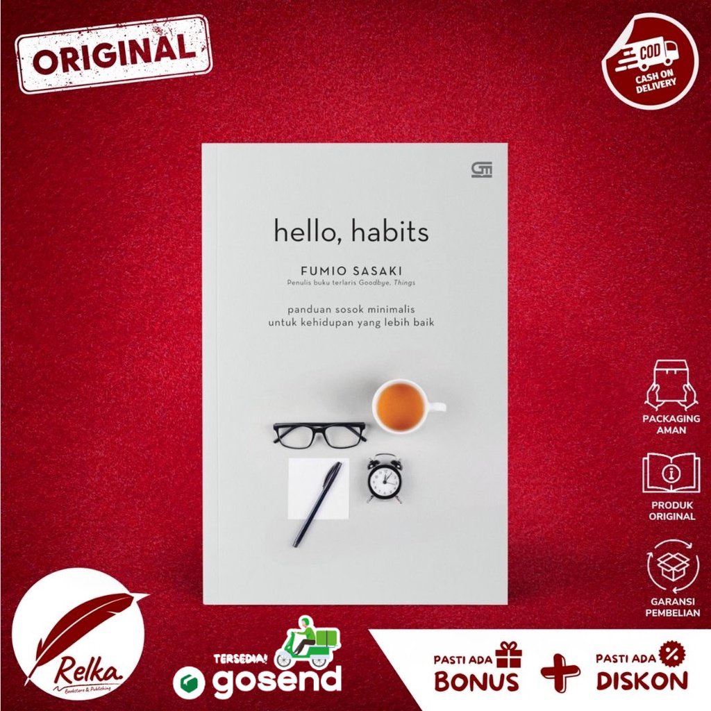 Jual Buku Hello Habits - Fumio Sasaki | Shopee Indonesia
