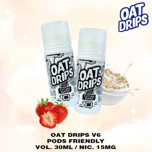 Jual LIQUID OAT DRIPS PODS FRIENDLY V6 FUTURE ORIGINAL LIQUID 30ML 15MG ...