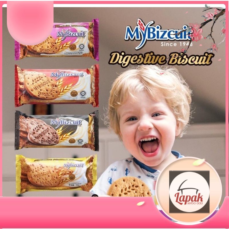 Jual mybizkuit biskuit gandum 250gr / digistive | Shopee Indonesia