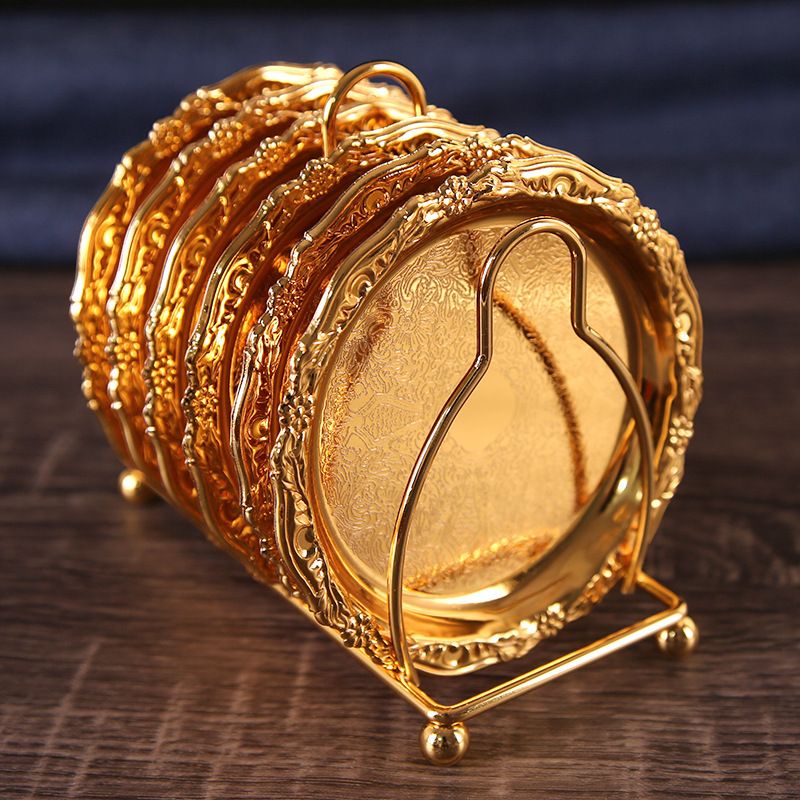 Jual Golden Fruit Plate Piring Buah Dessert / Piring Dessert Stainless ...