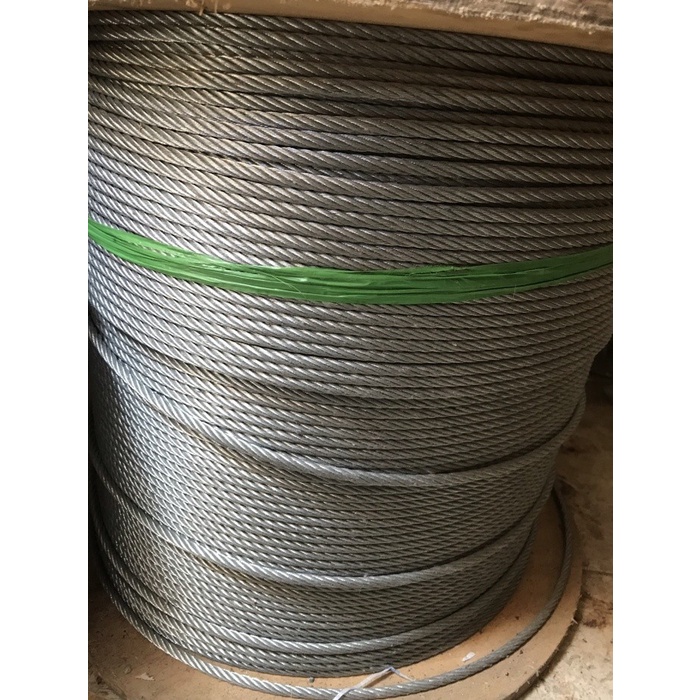 Jual Kawat Seling Galvanis 3 mm 3mm / Galvanized Steel Wire Rope ...