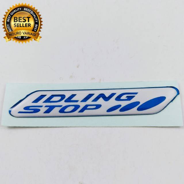 Jual emblem logo HONDA BEAT VARIO 110 125 150 IDLING STOP STANDAR ...