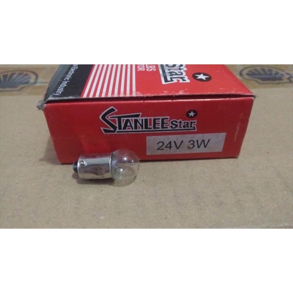 Jual Lampu Bohlam Baterai Senter Putar Kecil Kaki 1 24V 3W Stanlee Star ...