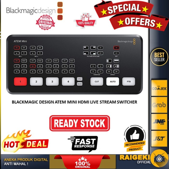 Jual Blackmagic Design ATEM Mini HDMI Live Stream Switcher- Atem mini ...