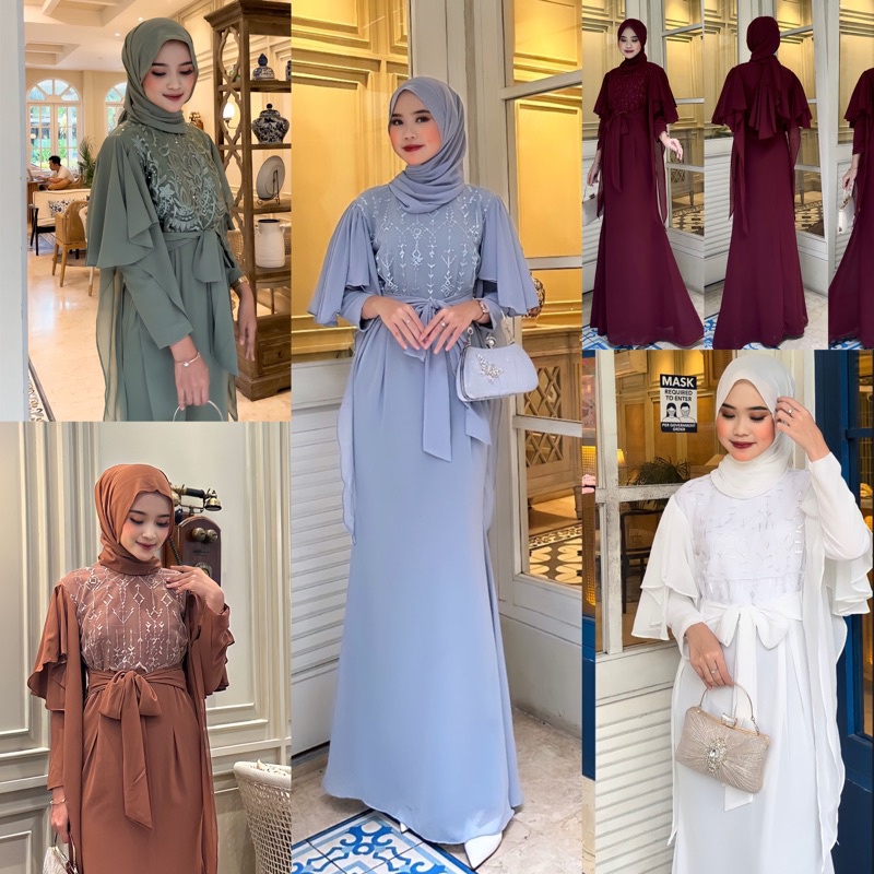 Jual JENNIE DRESS MALAY RAYA EXLUSIVE LIMITED STOCK ( busui ) | Shopee ...