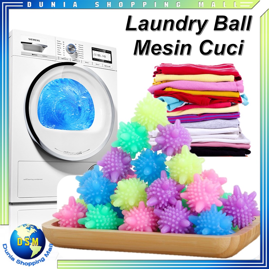 Jual DSM Bola Karet Alat Pembersih Pakaian Pembersih Baju Pencuci ...