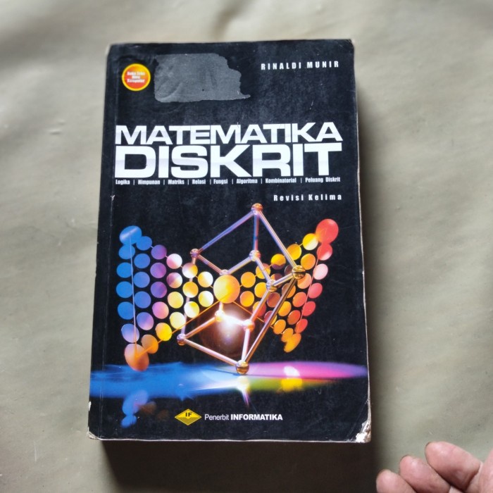 Jual Buku MATEMATIKA DISKRIT Revisi Kelima (Rinaldi Munir) | Shopee ...