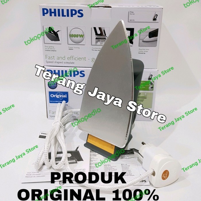 Jual Philips Dry Iron Hd1172 Setrika Philips Hd1172 Strika Philips ...
