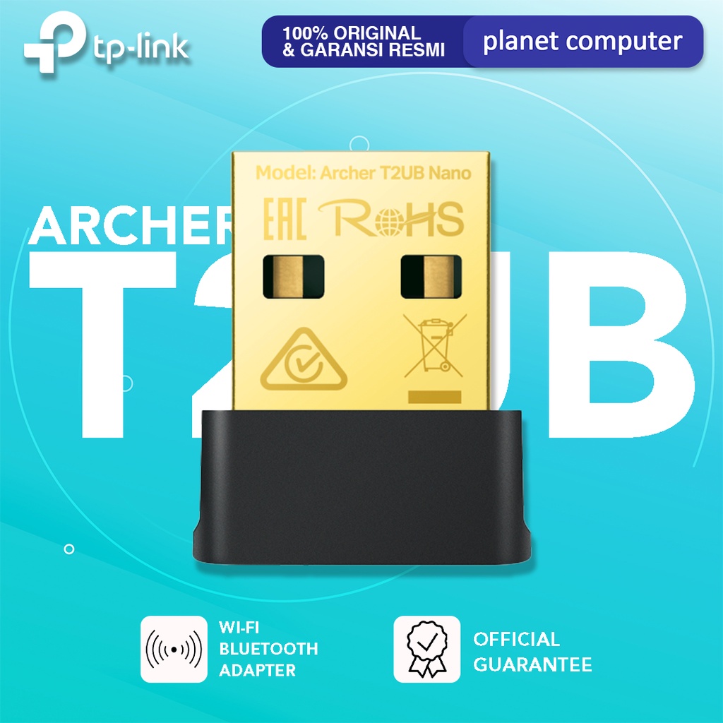 Jual Tp-Link Archer T2UB Nano 600Mbps Bluetooth T2U Nano Wireless ...