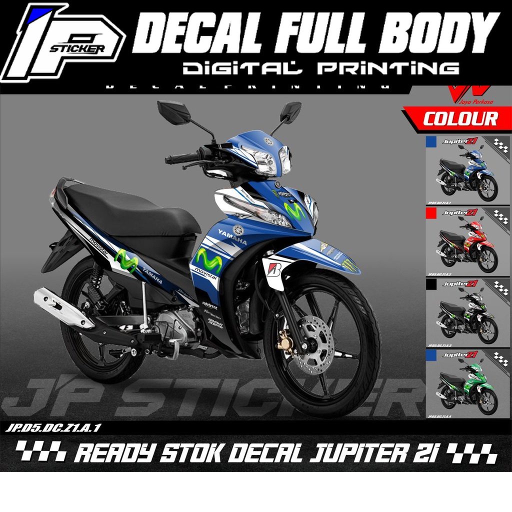 Jual Decal Sticker Yamaha Jupiter Z1 full body - Dekal Stiker Jupiter ...