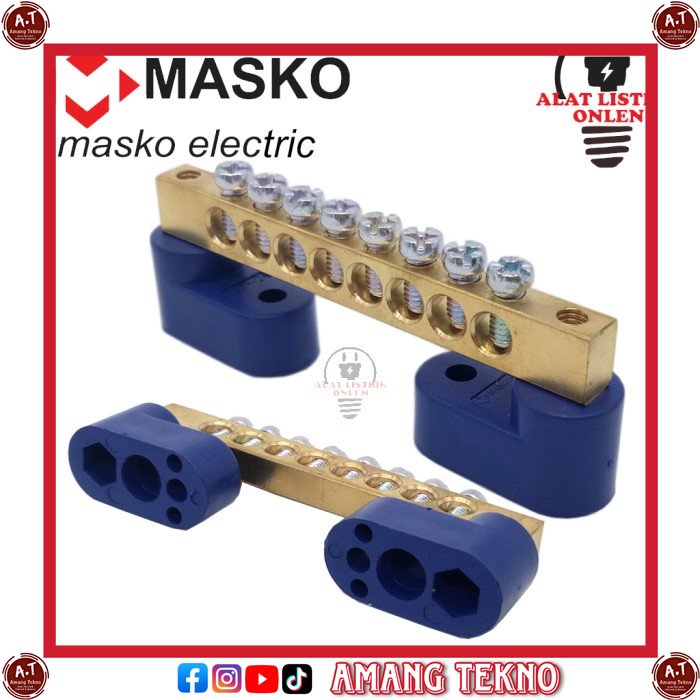 Jual TERMINAL NOL ARDE MASKO GROUNDING / LUBANG 8, 14 - TMGK01960908 ...