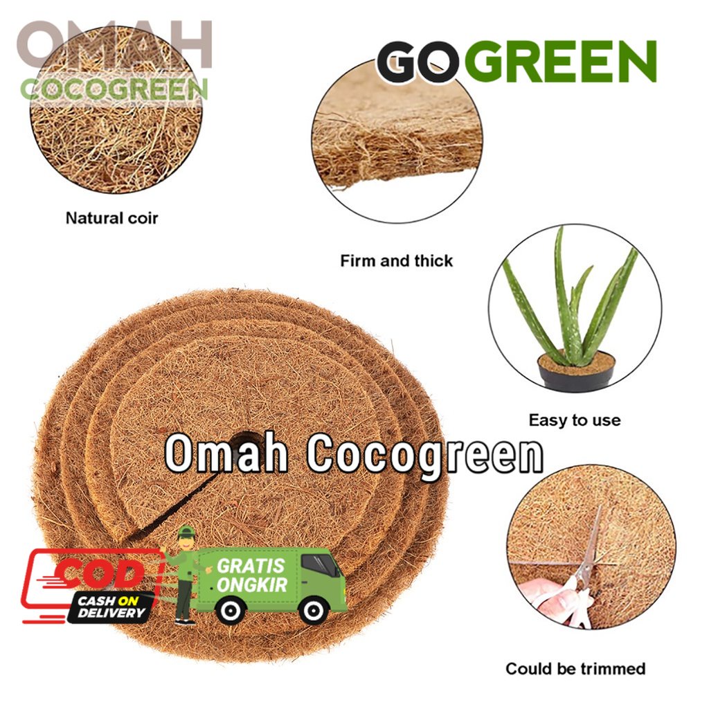 Jual 40CM Cocosheet Serat Kelapa Tanaman Anti Gulma Penutup Tanah Pot ...