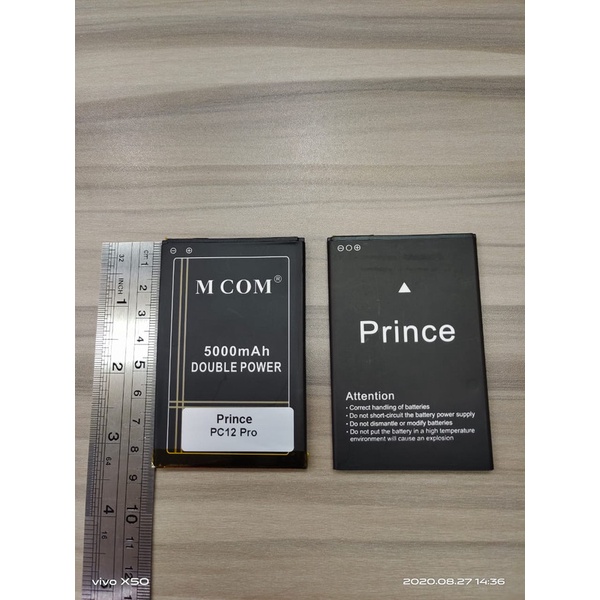 Jual Battery Batre Baterai Double Power Mcom Prince PC12 Pro - PC 12 Pro - PC-12 Pro | Shopee ...