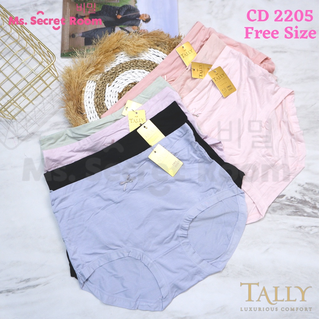 Jual TALLY CD CELANA DALAM KATUN BAMBU 2205 | FREE SIZE | FIT XXL | BAHAN KATUN BAMBU | Shopee ...