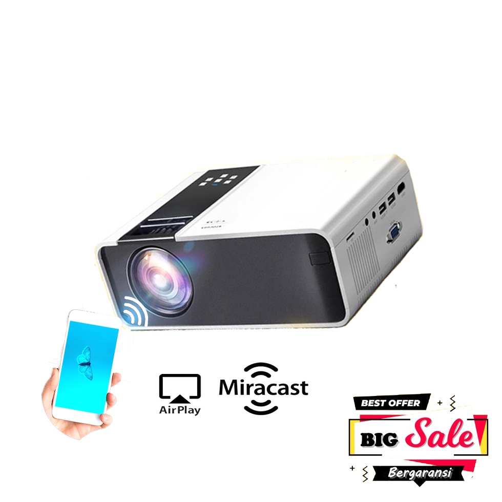 Jual Proyektor 4500 lumens / Projector / Infocus / Proyektor Wifi ...