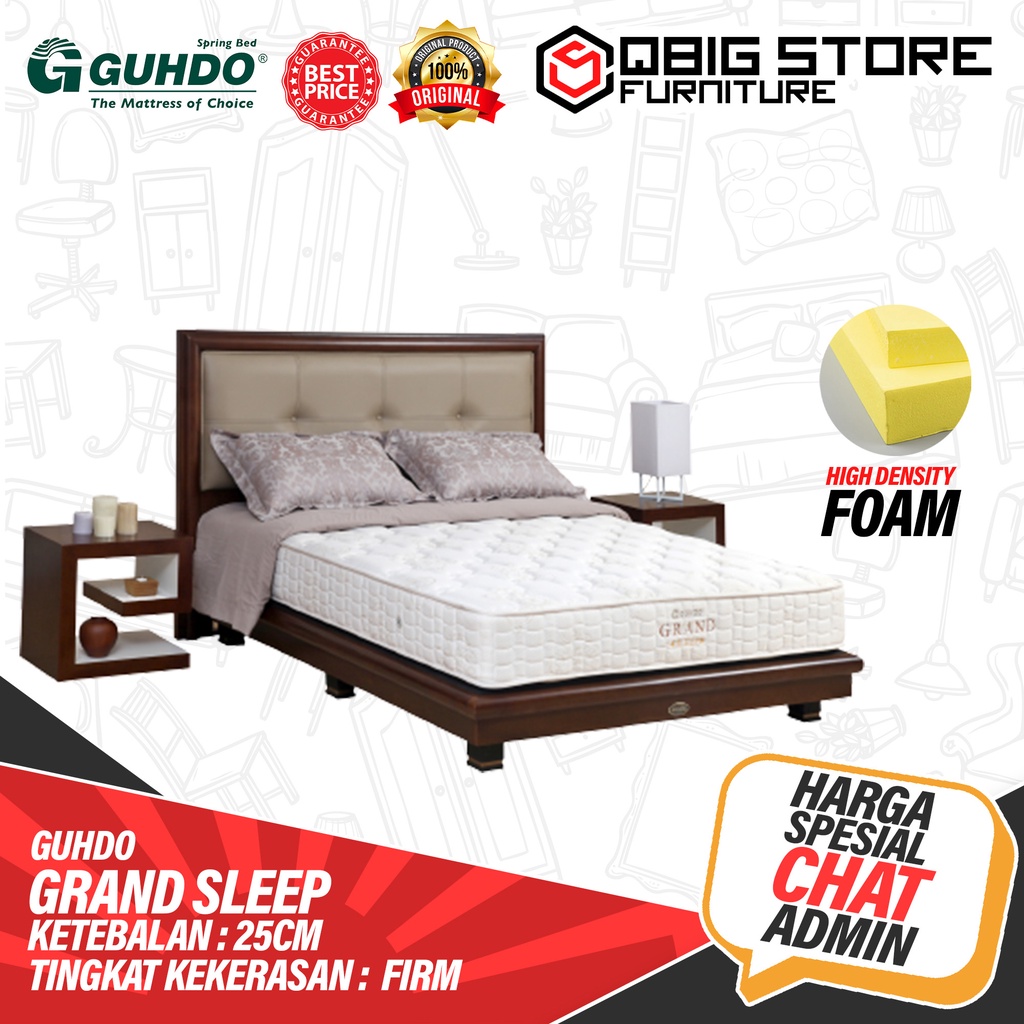 Jual Kasur Springbed Guhdo Grand Sleep FULL SET Victorian Style | Shopee Indonesia