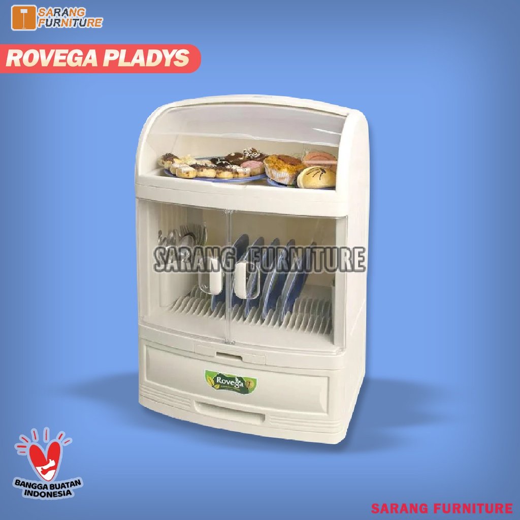 Jual Lemari Rak Piring Rovega Pladys Terbaru | Shopee Indonesia