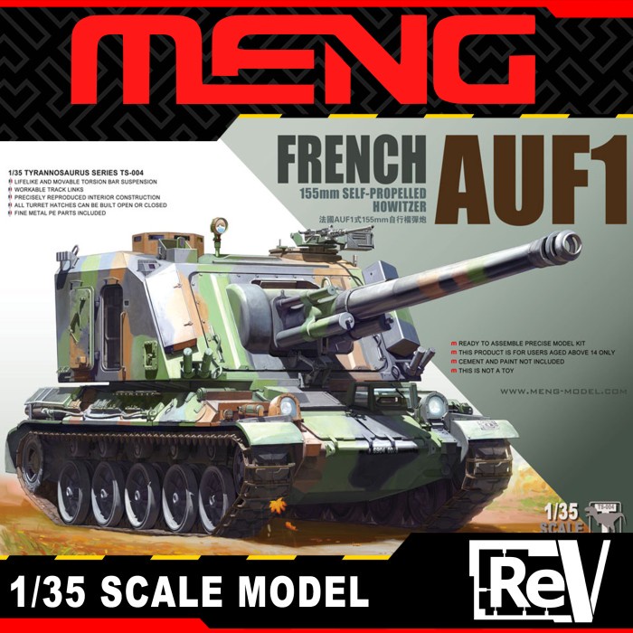 Jual MENG FRENCH AUF1 155mm SELF-PROPELLED HOWITZER | Shopee Indonesia