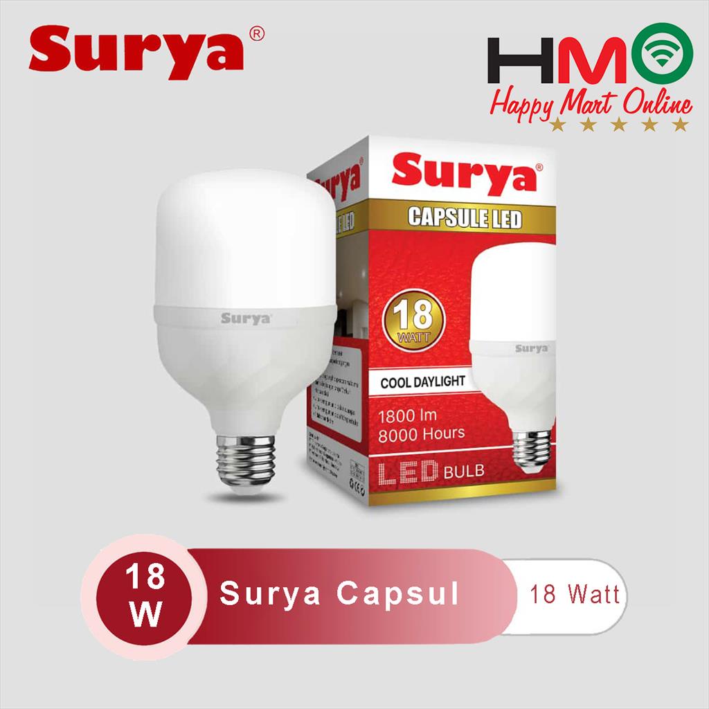 Jual Lampu LED Kapsul Surya 18 Watt Surya Capsule LED 18W | Shopee ...