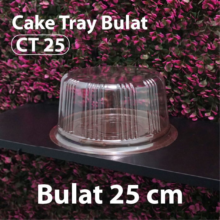 Jual Mika Tumpeng CT 25 - Mika Cake Tray Bulat - Coklat | Shopee Indonesia